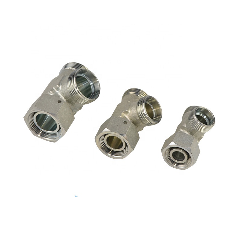 Metric Male Adapter Loose Nut Tee Union CC